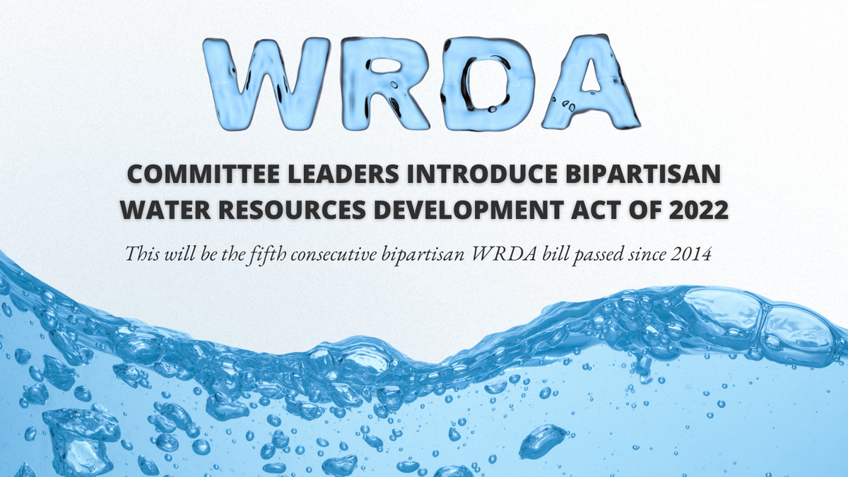 Committee Leaders Introduce Bipartisan Water Resources Development Act ...